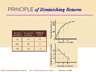 PRINCIPLE of Diminishing Returns