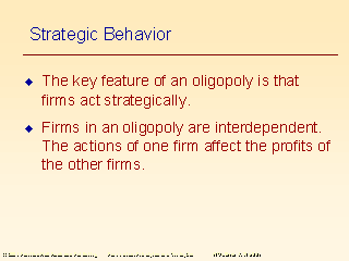 Strategic Behavior